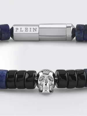 Philipp Plein Crystal And Skull Embellished Bracelet