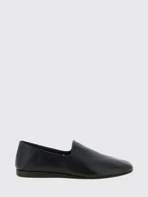 Jacquemus Flat Smooth Cowhide Leather Loafers - Black