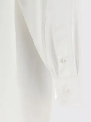 Valentino Garavani Relaxed Fit Cotton Poplin V-neck Shirt