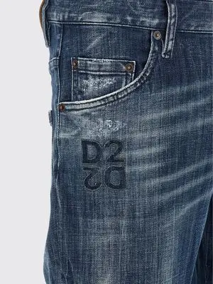 Dsquared2 Skater Slim Fit Distressed Stretch Denim Jeans