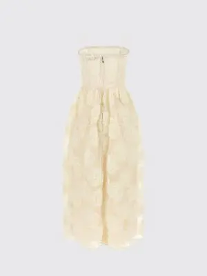 ROTATE BY BIRGER CHRISTENSEN Midi Dress - White