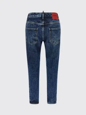 Dsquared2 Teddy High-waisted Skinny Fit Jeans In Stretch Denim