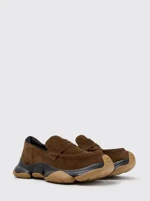 Camper Suede Loafers With Vibram Sole