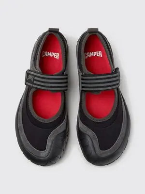 Camper Peu Path+ Suede And Recycled Pet Mary Jane Ballerina Flats - Multicolor