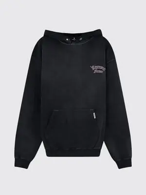 REPRESENT Cotton Hoodie With Back Logo And Kangaroo Pocket