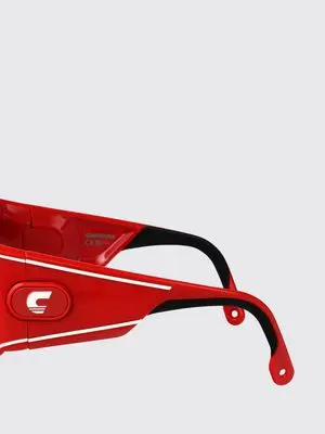 Carrera Eyewear Polyamide Shield Sunglasses With Contrast Logo - Red