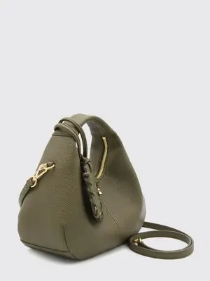 GANNI Mini Handbag In Recycled Materials With Butterfly Logo - Green