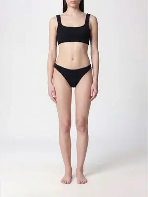 Hunza G Hunza G Textured Two-Piece Swimsuit Black