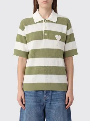 AMI Paris Polo Shirt - Kaki