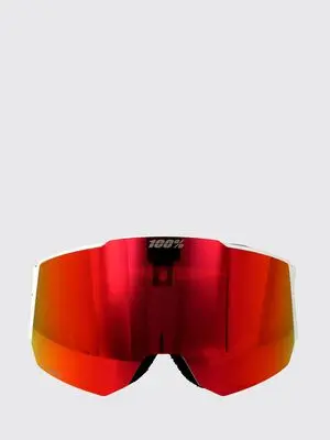 100% Snowcraft Goggle Ski Mask With Polycarbonate Lenses - Red