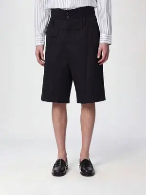 NAMACHEKO High-waisted Tailored Cotton Shorts With Belt Loops