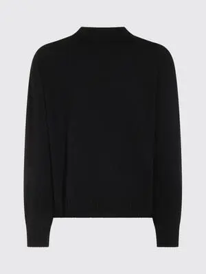 Fabiana Filippi Virgin Wool, Silk, And Cashmere Crewneck Jumper With Monili - Blue