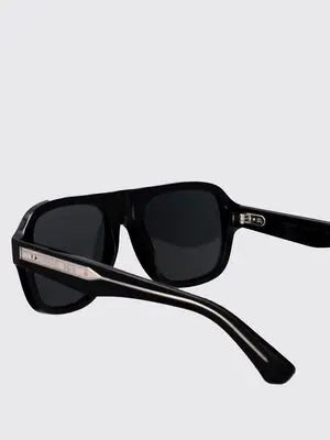 Burberry Aviator Acetate Sunglasses With Tortoiseshell Frame
