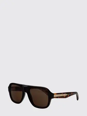 Burberry Aviator Acetate Sunglasses With Tortoiseshell Frame - Brown