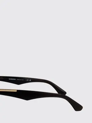 Burberry Aviator Acetate Sunglasses With Rounded Shape And Logo