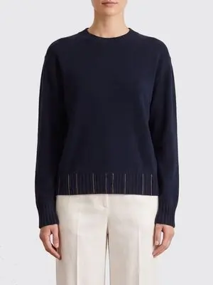 Fabiana Filippi Short-sleeved Crewneck Top - Blue