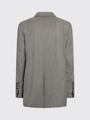 Rick Owens Peak Lapel Single-breasted Wool Blazer