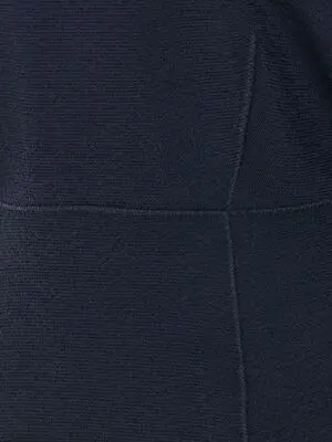 Alaïa Slim-fit Turtleneck Jumper In Silk Blend With Dropped Shoulders