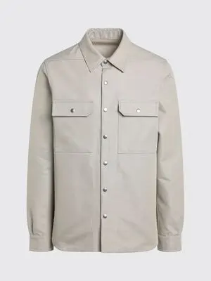 Rick Owens Duchesse Shirt Jacket With Classic Collar