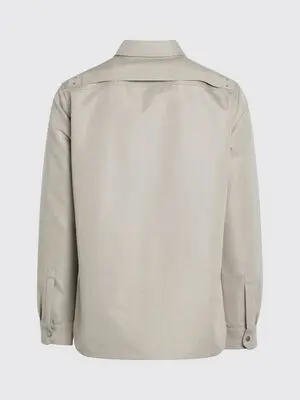 Rick Owens Duchesse Shirt Jacket With Classic Collar