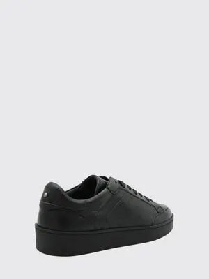 Canali Low-top Leather Trainers - Black