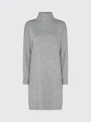 Fabiana Filippi Wool, Silk And Cashmere Knit Turtleneck Mini Dress
