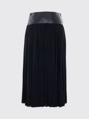 Alaïa Stretch Viscose Midi Skirt