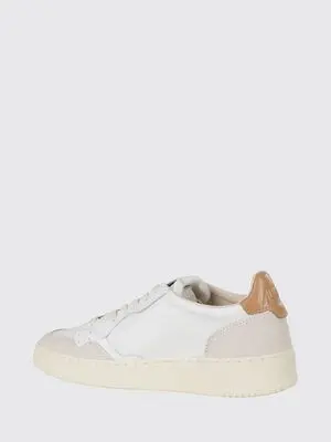 AUTRY Medalist Low Top Sneakers In Leather, Suede, And Nylon - Ice
