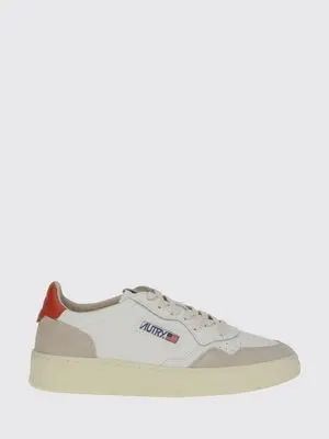 AUTRY Autry Medalist Low Top Sneakers In Leather, Suede, And Nylon Orange