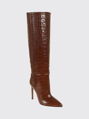 Paris Texas Knee-high Stiletto Boots - Brown
