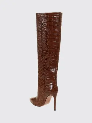 Paris Texas Knee-high Stiletto Boots - Brown