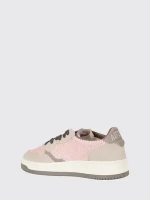 AUTRY Medalist Low Leather And Suede Sneakers - Pink