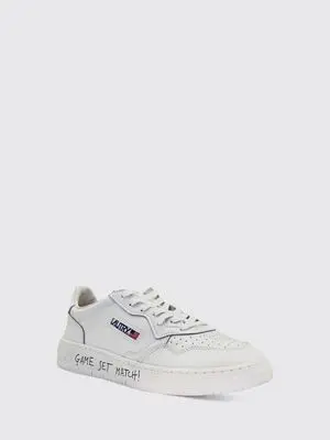 AUTRY Medalist Low Leather And Suede Sneakers - White