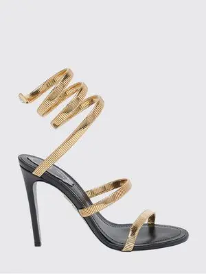 Rene Caovilla Heeled Sandal - Black