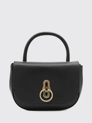 Mulberry Small Leather Handbag With Removable Strap And Top Handle - Black