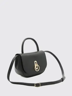 Mulberry Small Leather Handbag With Removable Strap And Top Handle