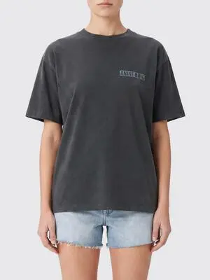 ANINE BING Graphic Print Cotton T-shirt