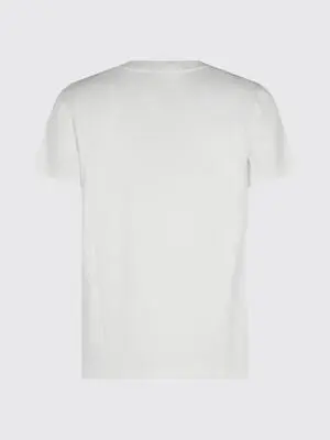 A.p.c. Cotton T-shirt With Contrast Logo - White 1