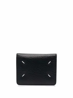 MAISON MARGIELA Four Stitches Keyring Cardholder - Black