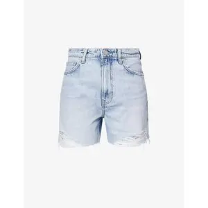 REFORMATION Saige High-rise Denim Shorts