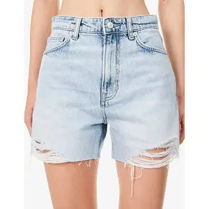 REFORMATION Saige High-rise Denim Shorts