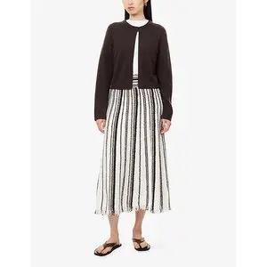 ME+EM Slim-fit Knitted Cashmere Cardigan