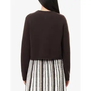 ME+EM Slim-fit Knitted Cashmere Cardigan