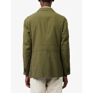 Dunhill Cavendish Single-breasted Cotton And Silk Blend Blazer