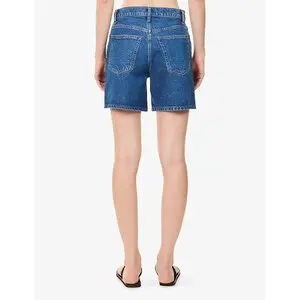 REFORMATION Raye Mid-rise Denim Shorts
