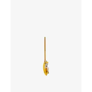 CHRISTIAN LOUBOUTIN Fruit Banana Leather Bag Charm