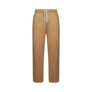 Gucci Logo Print Drawstring Pants