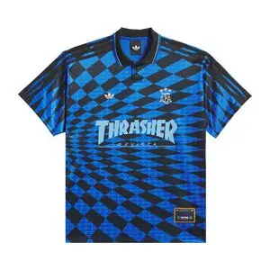 Adidas Argentina X Thrasher Jersey /blue - Black