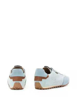 ALLSAINTS Suede Panelled Low Top Sneakers