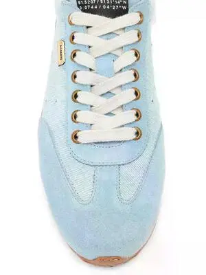 ALLSAINTS Suede Panelled Low Top Sneakers